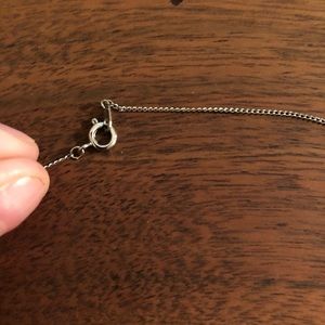 Vintage | Jewelry | Thin Dainty Silver Segmented Star Necklace | Poshmark